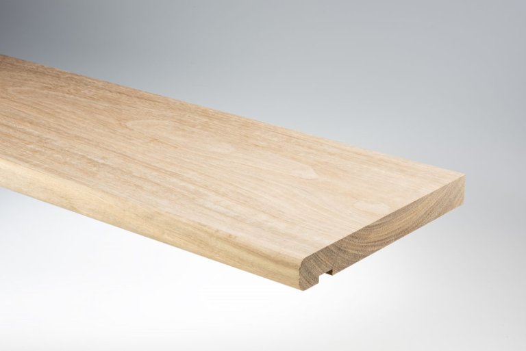 Stair Tread Overlay with matching riser American Oak 1066x273x17 ...